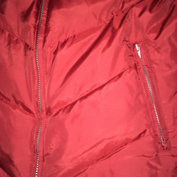 Express | Jackets & Coats | Red Express Puffy Coat | Poshmark